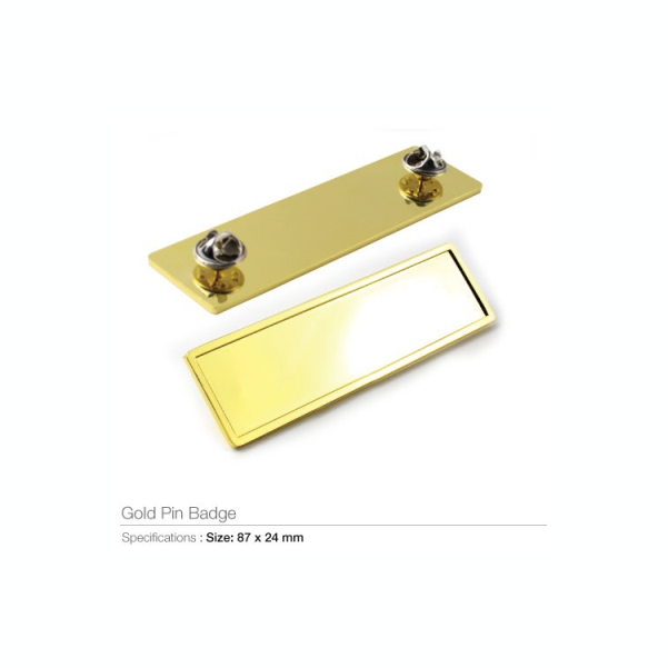 Gold Pin Badges - Corporate Gifts Supplier in UAE - QasGifts