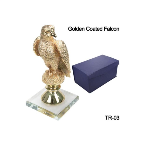 Golden Coated Falcon Awards - Corporate Gifts Supplier in UAE - QasGifts