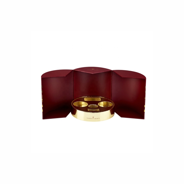Ribbon Magnetic Door Open Custom Luxury Rigid Cylinder Ramadan Gift Box ...