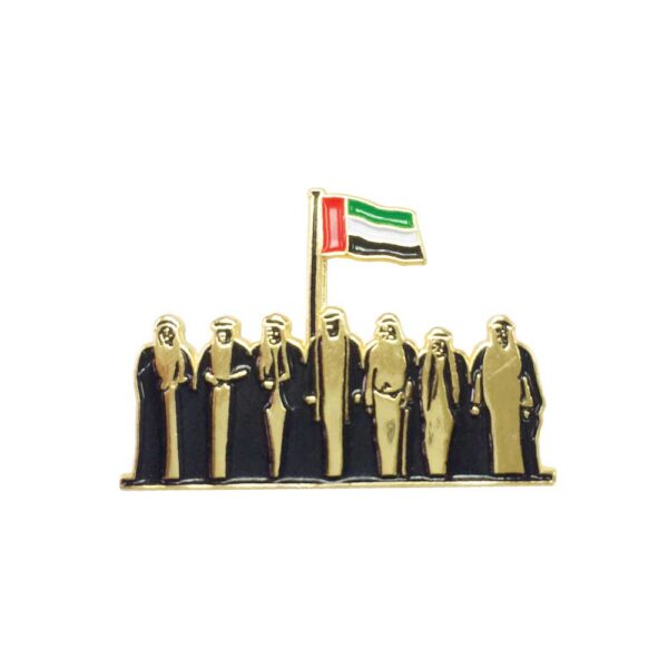 UAE Metal Badges Gold - Corporate Gifts Supplier in UAE - QasGifts