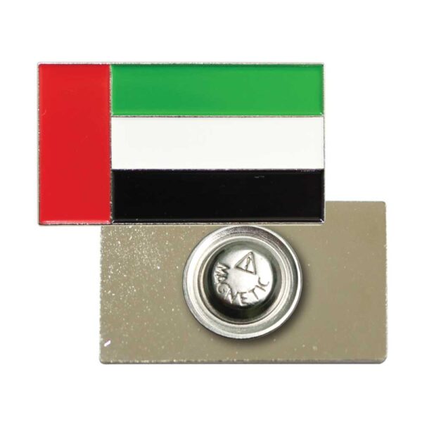 UAE Flag Metal Badges Rectangle - Corporate Gifts Supplier in UAE ...