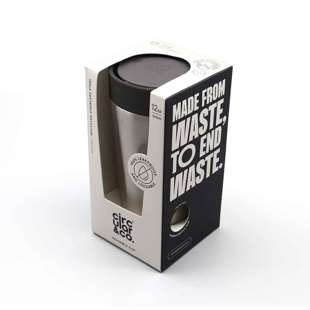 Circular Cup - Recycled Stainless Steel Cup 12oz - Corporate Gifts ...