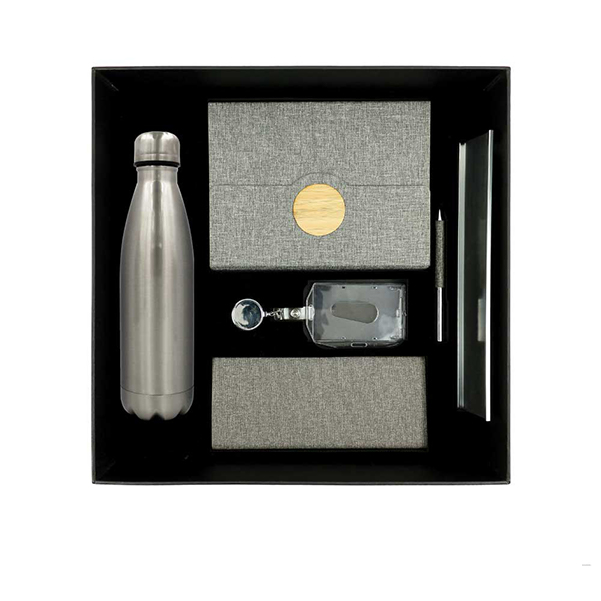 Promotional Gift Sets with Black Cardboard Gift Box - Corporate Gifts ...