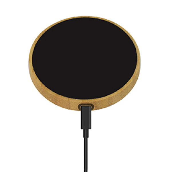 BAMBOO LED LOGO CHARGING PAD - Corporate Gifts Supplier in UAE - QasGifts