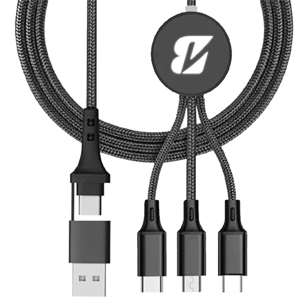 LIGHT-UP LOGO CHARGING CABLE - Corporate Gifts Supplier in UAE - QasGifts