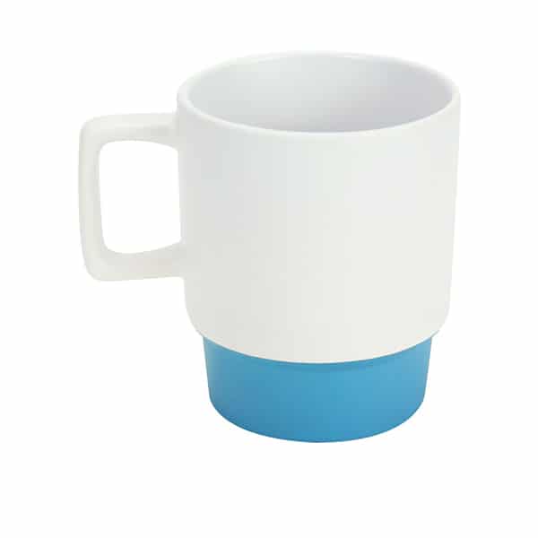Ceramic Mugs with Bottom Clay in 12 Oz, Matte Finish - Corporate Gifts ...
