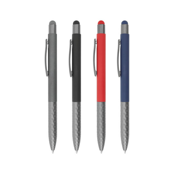 Stylus Metal Pens with Textured Grip - Corporate Gifts Supplier in UAE ...
