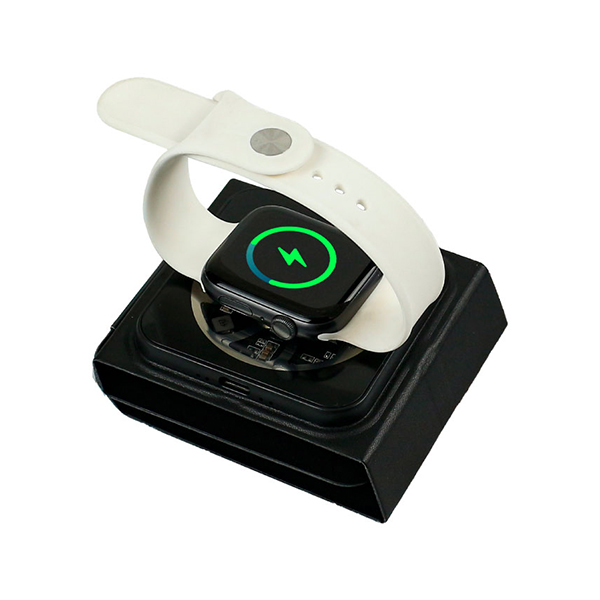 3-in-1 Foldable Wireless Charger for Mobile, iWatch and Earbuds ...