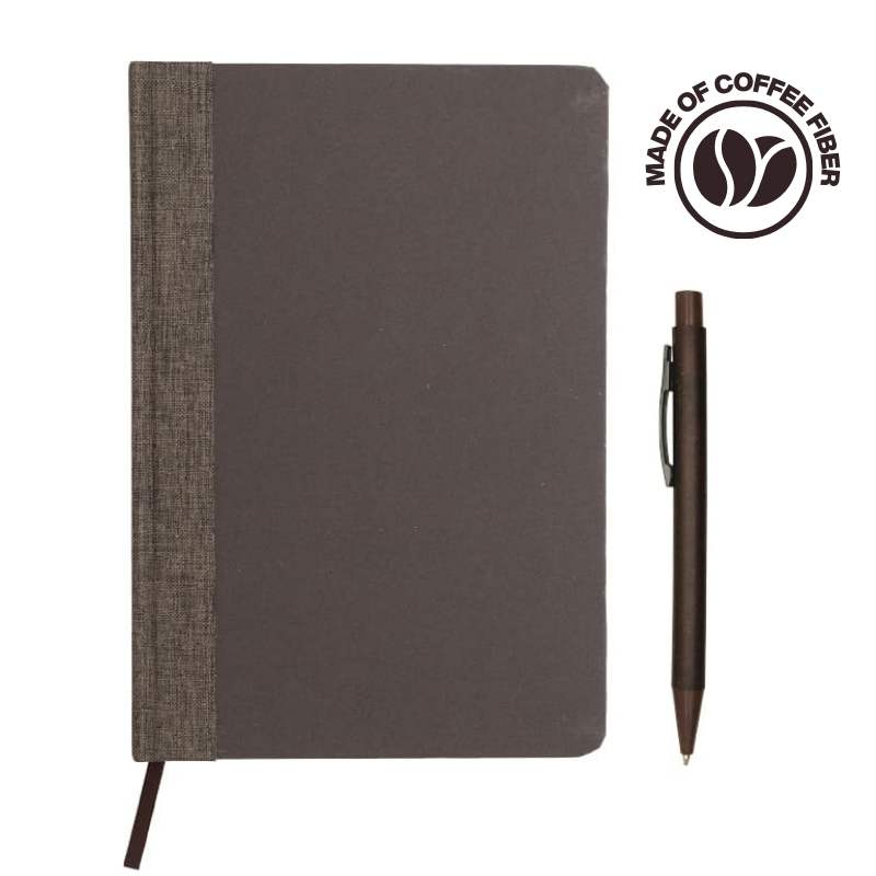 Set of Coffee Notebook and Coffee Pen - Corporate Gifts Supplier in UAE ...